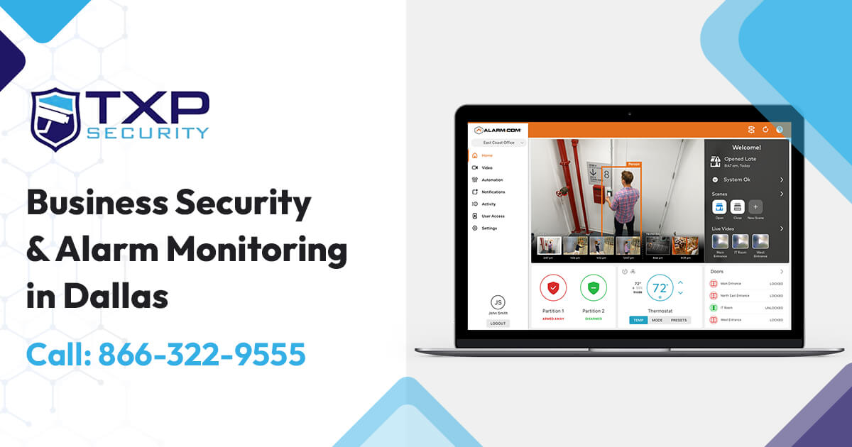TXP Security | Commercial security systems installation Dallas, TX